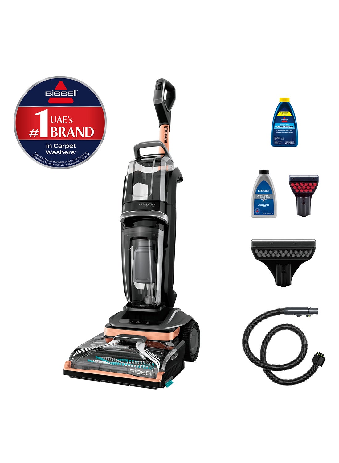 Bissell Carpet Washer Revolution HydroSteam: HydroSteam Technology ...