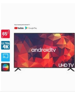 Dansat 65-Inch Ultra HD 4K Smart Android Television with Wallmount ...