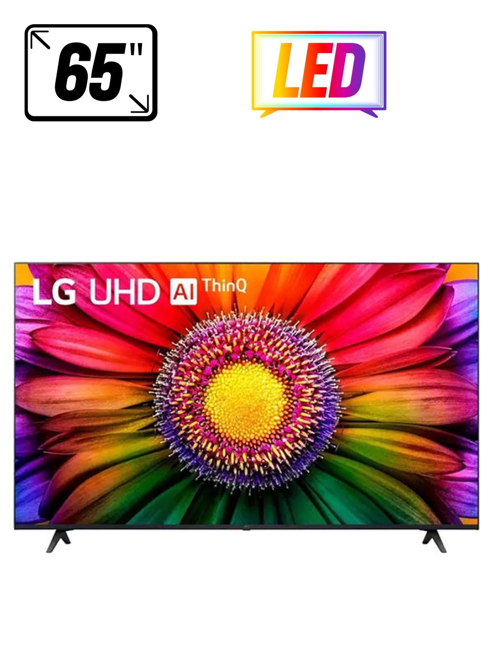 LG 65 Inch LED TV 4K HDR Smart TV 65UR80006LJ Black | Best Price UAE ...