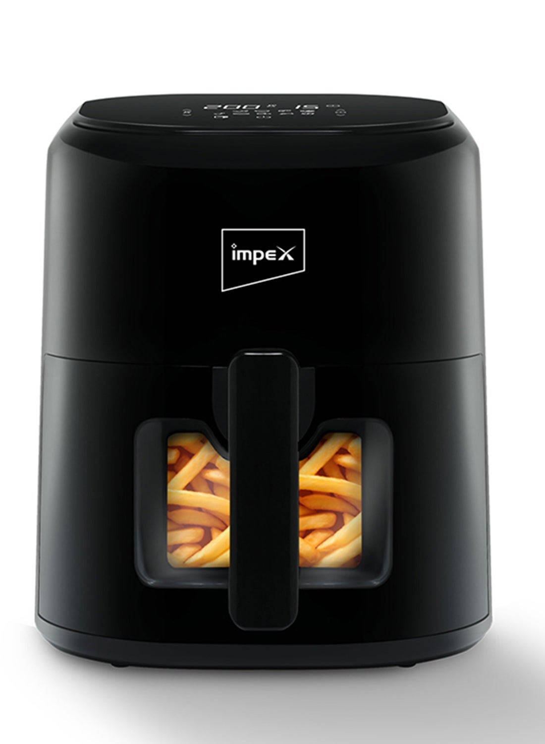 Impex Digital Air Fryer With Adjustable Temperature Control 4.5 L 1200 ...