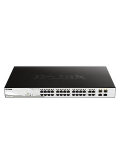 D-Link DGS-1210 28-Port Gigabit Smart Managed PoE Switch With 4 Gigabit ...
