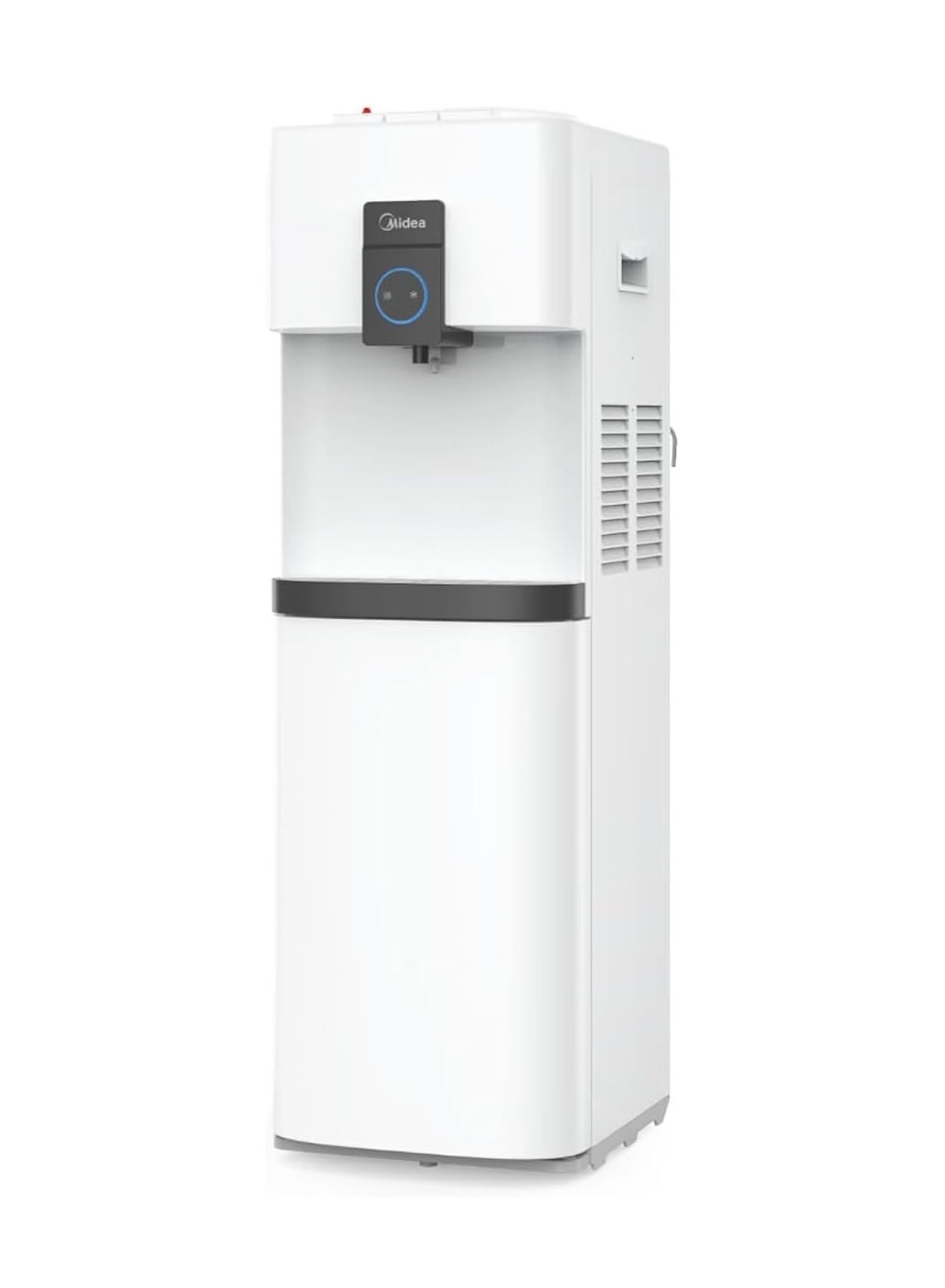 Midea Top Loading Water Dispenser With Bottom Refrigerator, Hot Cold ...
