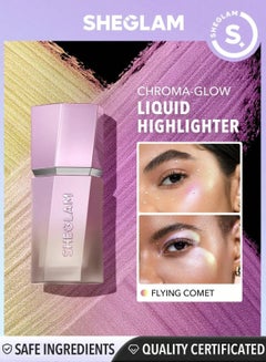 SHEGLAM Chroma Glow Bloom Liquid Highlighter 5.2 ml Flying Comet UAE ...