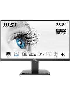 MSI PRO MP243 23.8 INCH 75HZ IPS WIDE VIEW ANGLE ANTI-FLICKER BUILT-IN ...