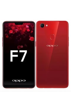 OPPO F7 Dual Sim Solar Red 8GB RAM 256GB 4G LTE- International Version ...