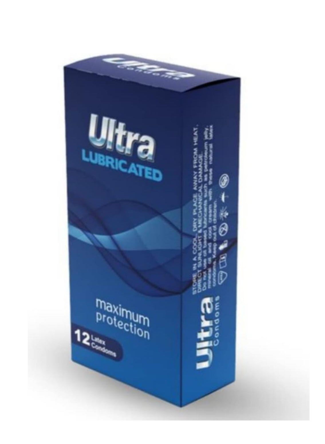 Ultra Lubricated maximum protection 12 Latex Condoms | Best Price Egypt ...