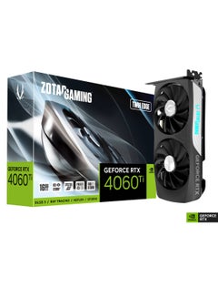 ZOTAC Gaming GeForce RTX 4060 Ti 16Gb Twin Edge, Graphic Card & GDDR6 ...