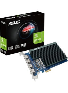 ASUS NVIDIA GeForce GT 730 Graphics Card (PCIe 2.0, 2GB GDDR5 Memory, 4X HDMI Ports, Single-Slot ...