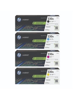 HP 230A Full Set Original LaserJet Toner For Use Pro 4203, 4303 Black ...