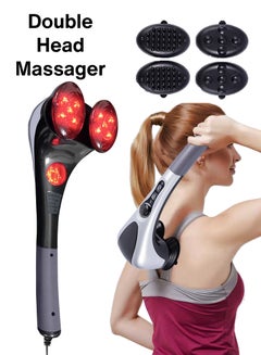 Toshionics Electric Portable Double Head Massager Full Body Handheld ...