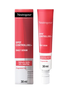 Neutrogena Spot Controlling And Boosts Skin Radiance Daily Serum Red ...