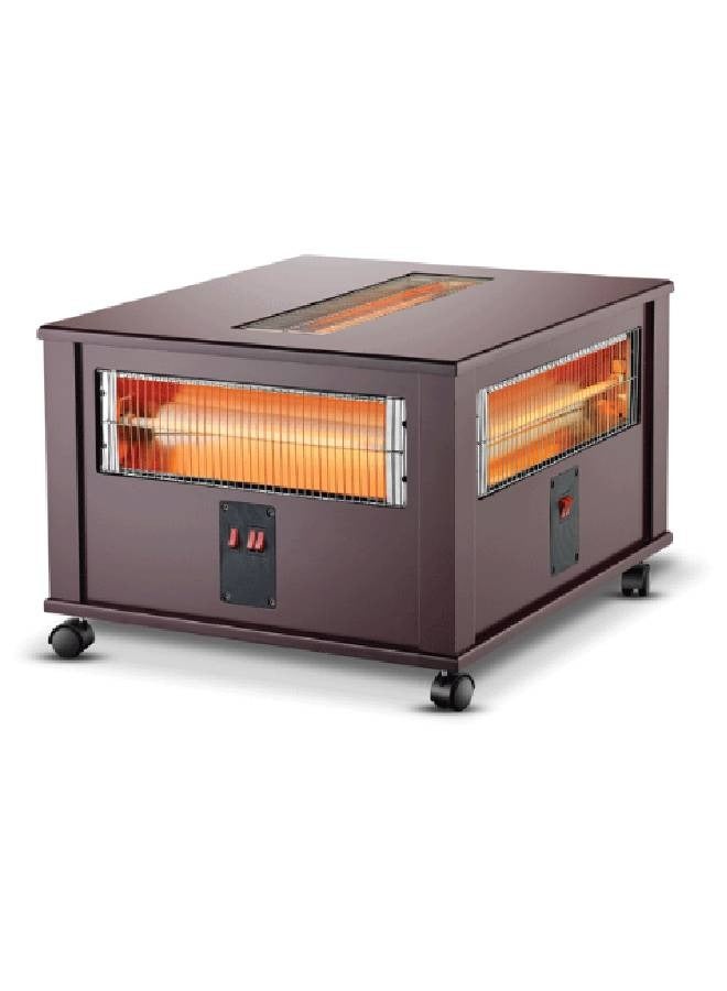 gvc pro Electric Decorative Heater 2400 W GVCHT-3441 Brown | Best Price ...