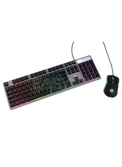 HP Gaming Keyboard and Mouse Combo KM300F, Wired RGB Backlit Keyboard ...