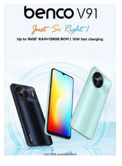 benco V91 Midnight Black 8GB + 128GB 4G - Middle East Version UAE | Dubai, Abu Dhabi