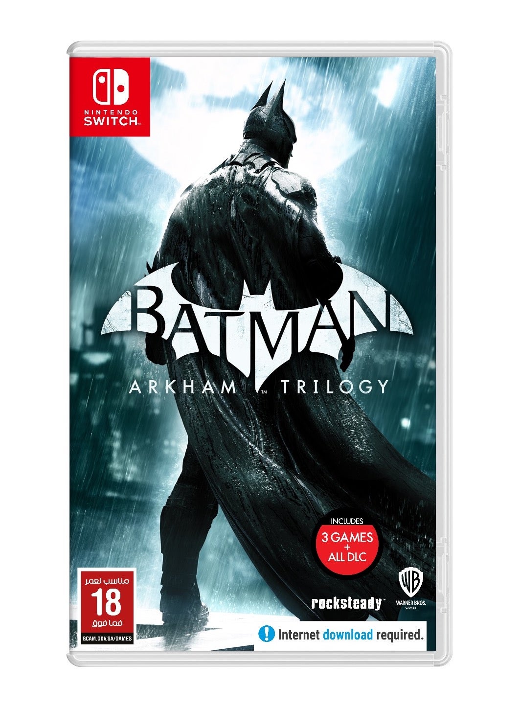 Warner Bros. Interactive Batman Arkham Trilogy - Nintendo Switch | Best Price KSA | Riyadh, Jeddah