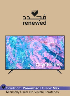 Samsung Renewed - 85-Inch Crystal UHD 4K UA85CU7000UXZN Black UAE ...