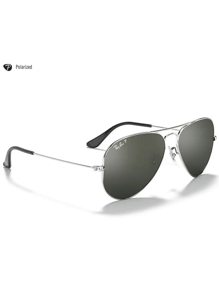 Ray-Ban Aviator Classic Sunglasses-Lens Size:58mm | Best Price KSA ...