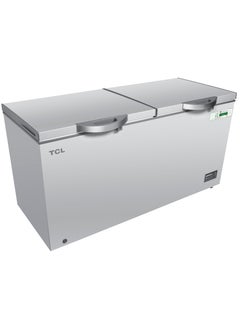 TCL Double Door Chest Freezer, Large Deep Freezer With Storage Basket ...