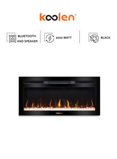KOOLEN LED Fireplace Heater With Bluetooth And Speaker 2000 W 807102036 ...