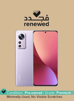 Xiaomi Renewed - 12X Dual Sim Purple 8GB RAM 128GB 5G - International ...