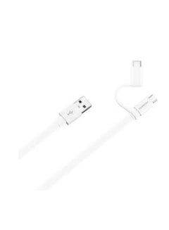 HUAWEI Cable Micro USB + Type C, 2x1, AP55S Huawei White | Best Price ...