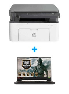 HP Laser MFP 135a Multi-Functional All in One Office Printer With ASUS TUF A15 Gaming Laptop ...