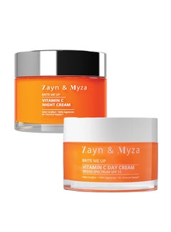 ZM Zayn & Myza Vitamin C Skin Brightening Day and Night Cream Combo ...