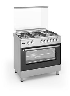 Bompani Bompani 90x60cm 5-Burner Cooking Range with Mechanical Timer ...