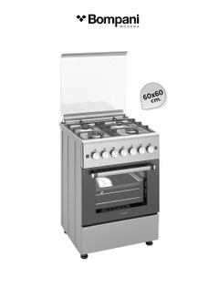 Bompani Bompani 60x60cm 4-Burner Cooking Range with Mechanical Timer ...