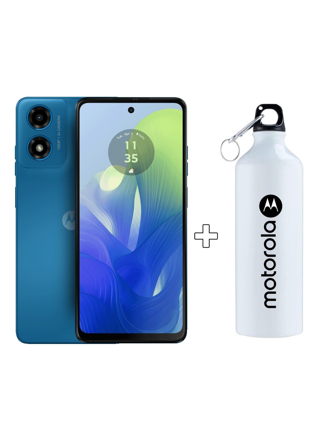 Motorola Moto G04 4G Dual Sim Stain Blue 4+4GB RAM 64GB With Gift ...