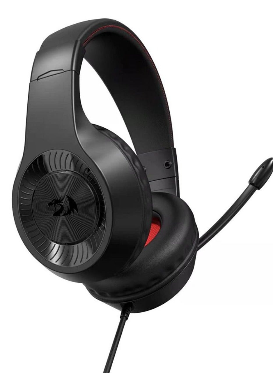 REDRAGON Pelias Wired Gaming Headset Black - H130 | Best Price Egypt | Cairo, Giza