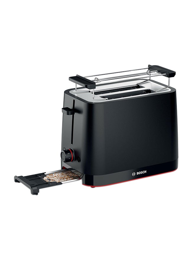 BOSCH Compact Toaster 950 W TAT3M123GB Black | Best Price KSA | Riyadh ...