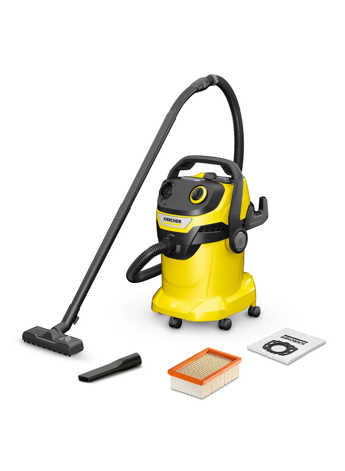KARCHER WD 5 V Wet & Dry Multi-Purpose Vacuum Cleaner, 25L, 1100W ...