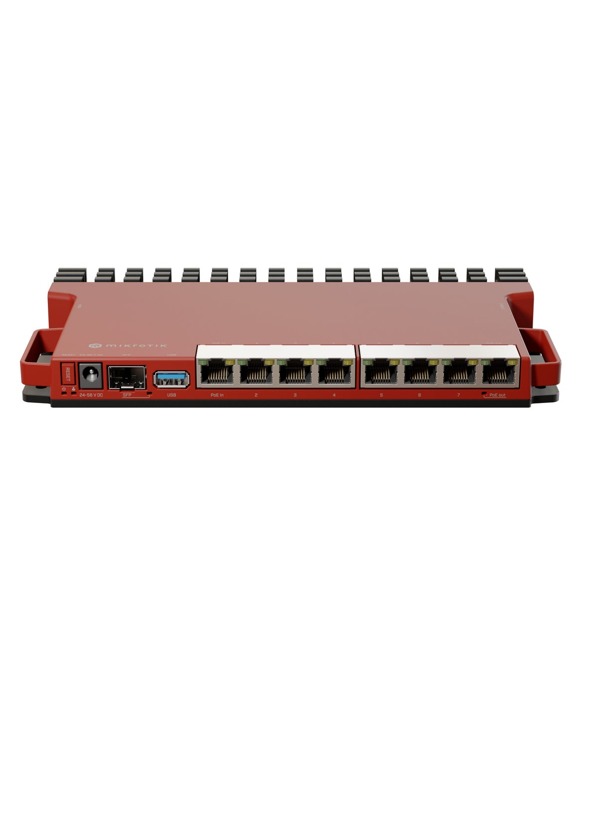 Mikrotik L009UiGS-RM In Desktop 1U Rackmount Case Red | Best Price KSA ...