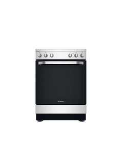 Ariston Free Standing Ceramic Electric Cooker 60cm, 4 Plate Electric ...