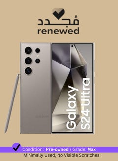 Samsung Renewed - Galaxy S22 Ultra Single SIM Silver 12GB RAM 256GB 5G ...