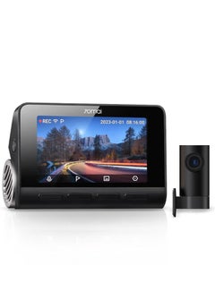 تسوق 70 ماي وA810-2 Dash Cam Set True 4K HDR Dual Vision, Built-in GPS ...