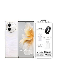 vivo V30e Dual SIM White 12GB RAM & 256GB 5G With Online Exclusive ...