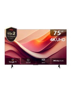 TCL 75-Inch 4K UHD HDR10 Google TV, Built in receiver, Dolby Vision and Soound, With Built-in ...