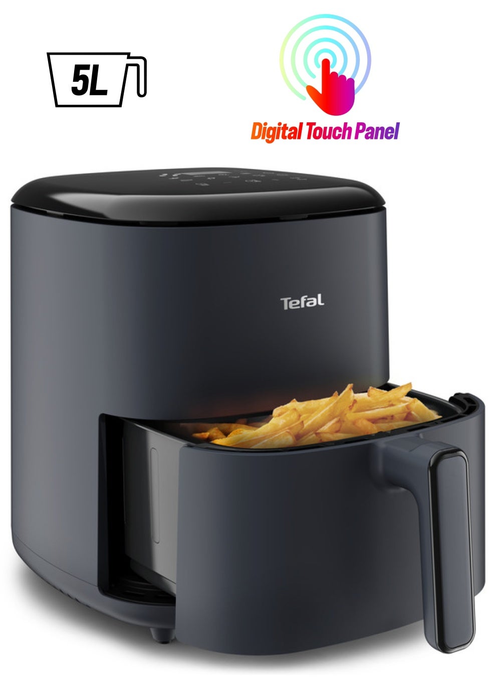 Tefal Easy Fry Max Air fryer | 5 L Capacity | Serves Up to Six People ...