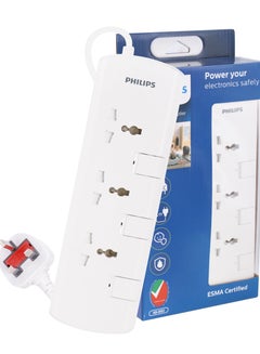 Philips Philips Extension Socket White UAE | Dubai, Abu Dhabi