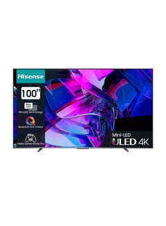 Hisense 100 Inch 4K Smart TV Mini LED 144Hz 100U7K Black UAE | Dubai ...