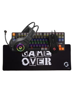 GameOn VIPER X All In One Gaming Bundle Mechanical Keyboard Headset ...