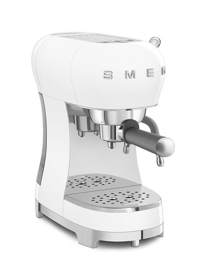 smeg 50s Style Espresso Coffee Machine 1.1 L 1450 W ECF02WHAU White ...