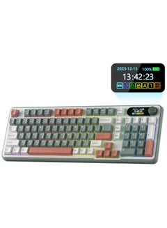 Royal Kludge RKS98 Tri - Mode Wireless Mechanical Keyboard 2.4Ghz/BT ...