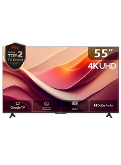 TCL 55 Inch 4K UHD Smart Google TV, HDR 10, Dolby Audio, Dynamic Color ...