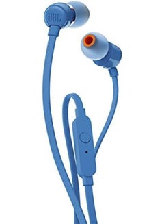 JBL T110 Pure Bass In-Ear Headphone Blue KSA | Riyadh, Jeddah