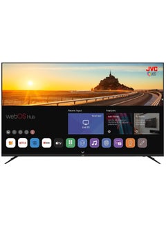 JVC 65 Inch Edgeless 4K QLED Quantum Dot WebOs Smart TV With Magic Remote, Bluetooth And Dolby ...