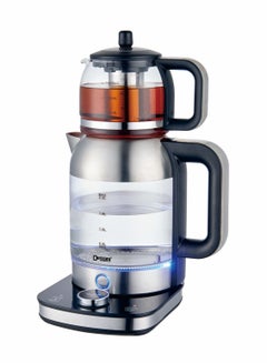 DESSINI Electric Turkish Tea Maker With 2.0L Glass Water Kettle 1.0L ...