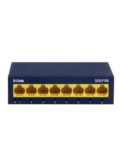 D-Link 8 Port Gigabit Desktop Unmanaged Switch, Up To 2Gbps Duplex Mode ...